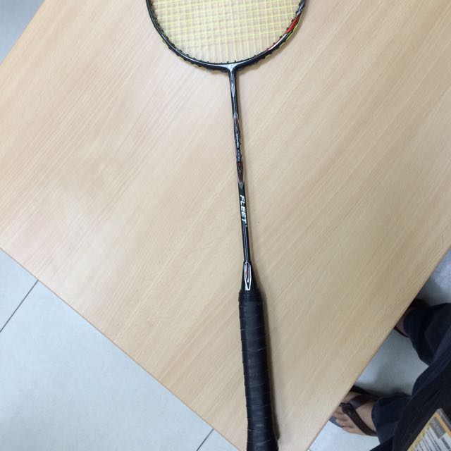 Fleet Woven 1000iii (3rd Gen) Badminton Racket, Sports Equipment ...