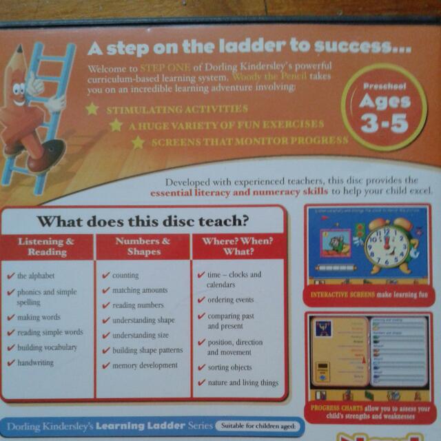 Learning Ladder CD ROM, Babies & Kids, Baby Nursery & Kids Furniture ...