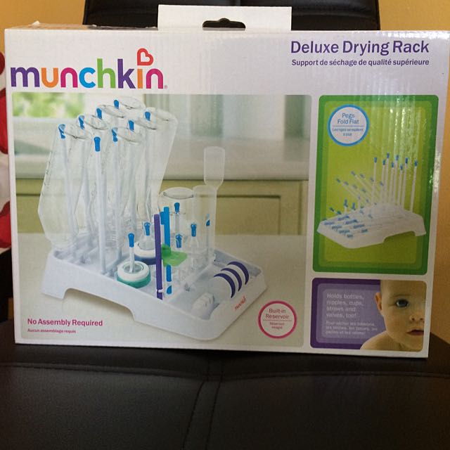 Munchkin Deluxe Drying Rack, Babies & Kids, Nursing & Feeding, Weaning ...