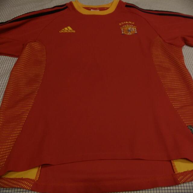 Original Adidas Spain World Cup 2002 Home Jersey, Sports Equipment ...