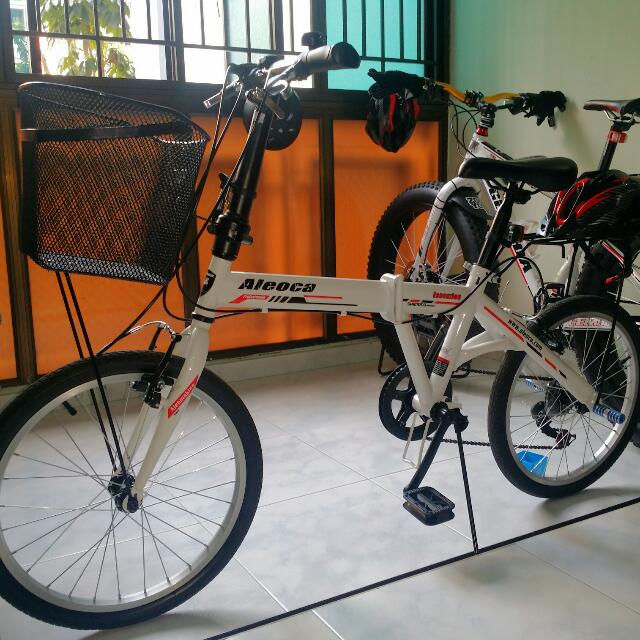 Aleoca Folding Bicycle 20", Sports Equipment, Bicycles & Parts ...