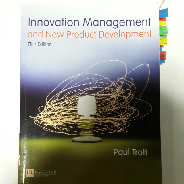 Innovation Management And New Product Development- Fifth Edition ...