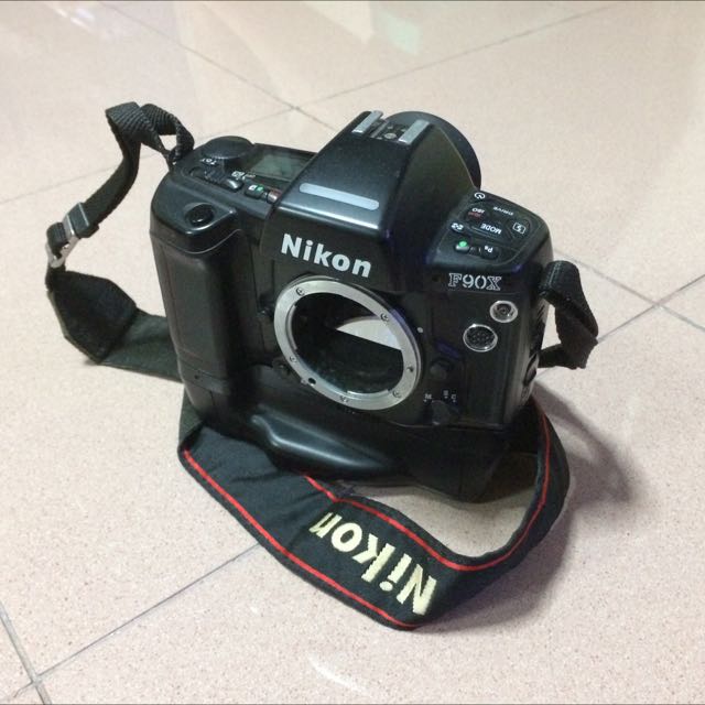 Nikon F90X with MB-10 Vertical Grip, Photography, Cameras on Carousell