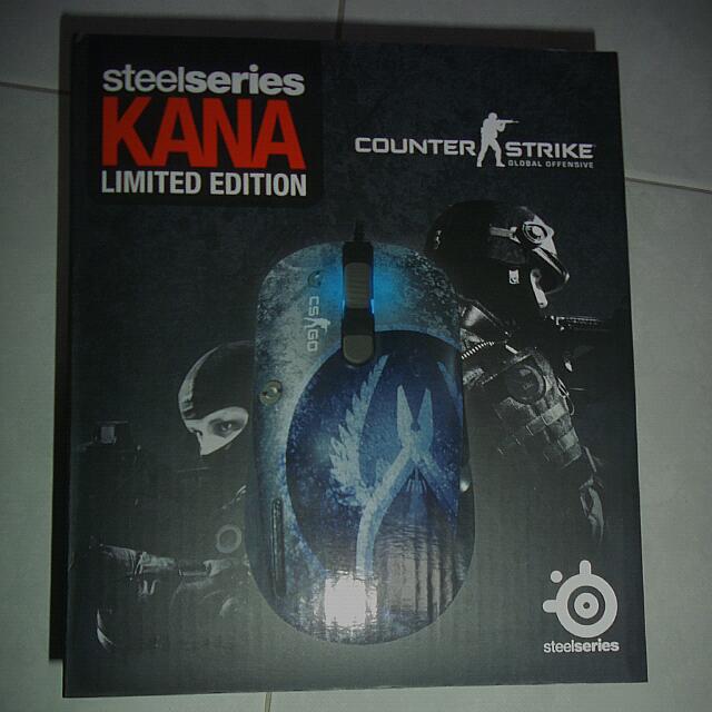 Steelseries LIMITED EDITION CS:GO kana gaming mouse, Computers & Tech ...