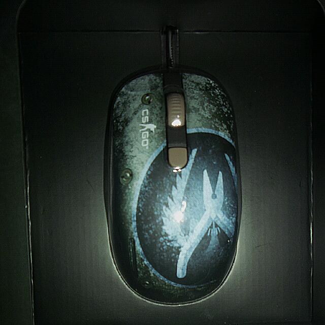 Steelseries LIMITED EDITION CS:GO kana gaming mouse, Computers & Tech ...