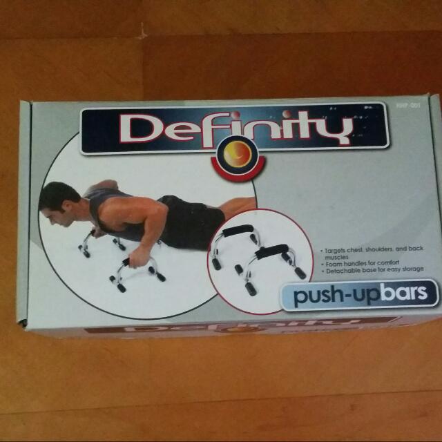 Definity Push-ups Bars, Sports Equipment, Exercise & Fitness, Cardio ...