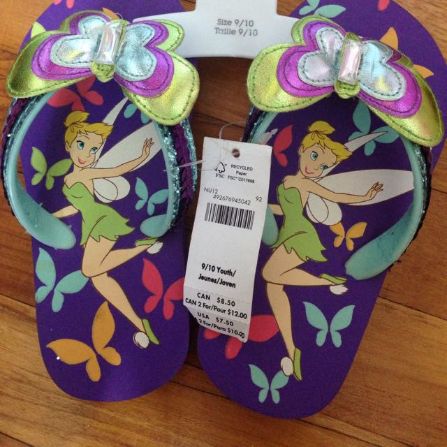 Disney Tinkerbell Slipper, Babies & Kids, Babies & Kids Fashion on ...