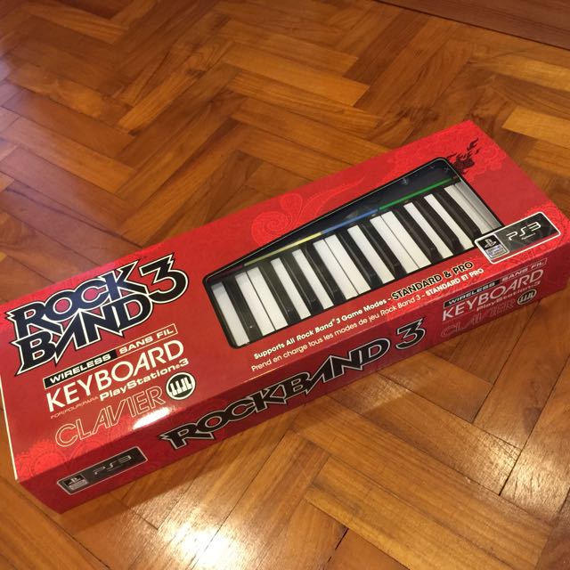 Rock band PS3 Keyboard, Hobbies & Toys, Toys & Games on Carousell