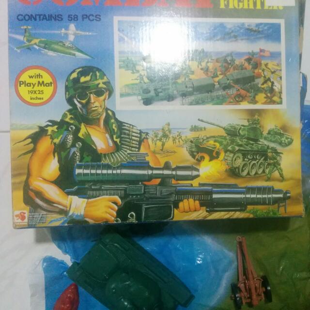 Toy Battlefield Set, Hobbies & Toys, Toys & Games on Carousell