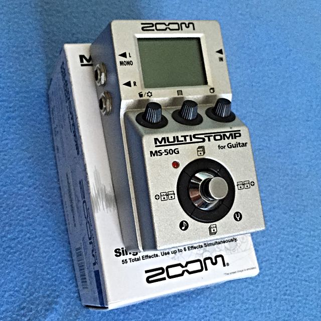 ZOOM MS-50G multi-stomp efx., Hobbies & Toys, Music & Media, Music ...