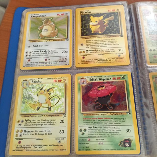1st Gen Pokemon Cards Foil, Hobbies & Toys, Toys & Games on Carousell