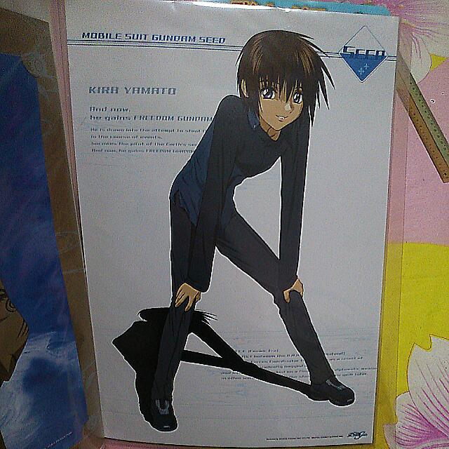 [Fastdeal@$25 For Both] Kira Yamato Posters Gundam seed freedom destiny ...