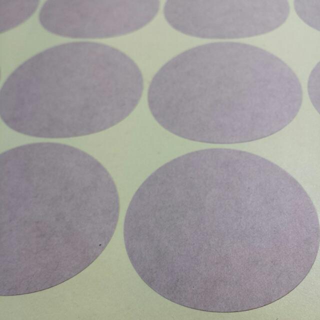 Kraft Sticker Seal (20 Pieces - Blank), Design & Craft, Craft Supplies ...