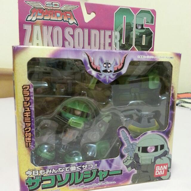 Zako Soldier Sd Gundam Force, Hobbies & Toys, Toys & Games on Carousell