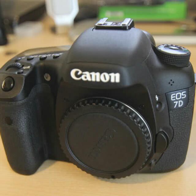 Canon EOS 7D Body Only (DSLR), Photography, Cameras on Carousell
