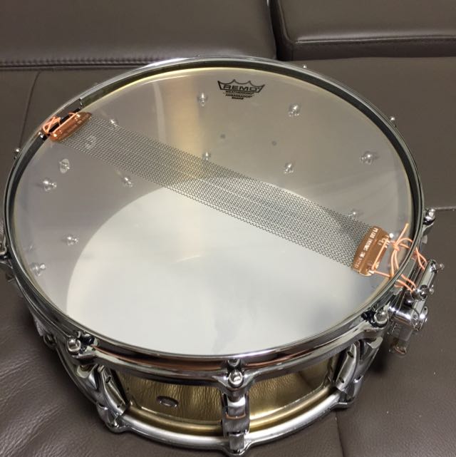 Pearl Reference Brass Snare 14x6.5", Hobbies & Toys, Music & Media ...