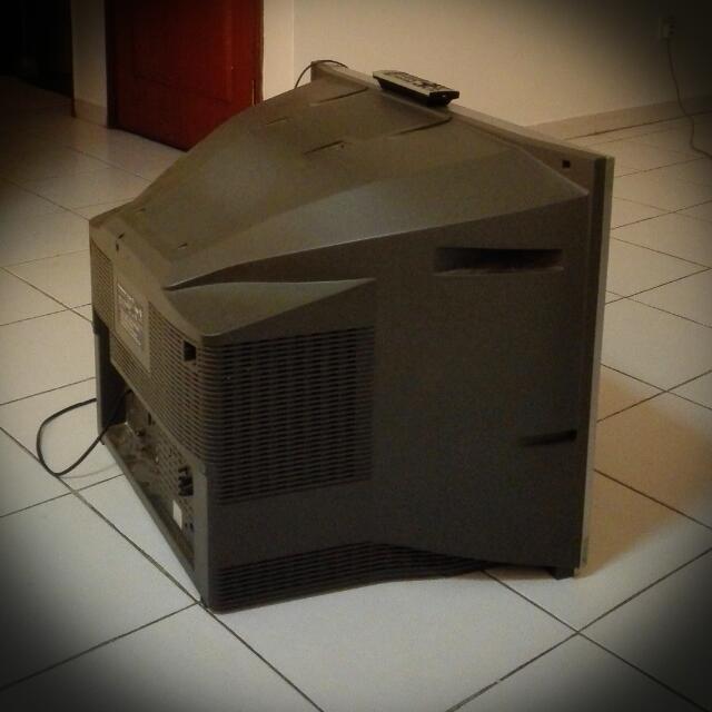 29 Inch Panasonic Flat screen colour CRT TV, TV & Home Appliances ...