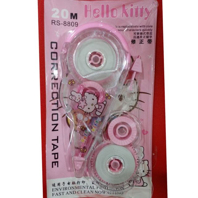 Hello Kitty Correction Tape, Women's Fashion, Bags & Wallets, Wallets ...