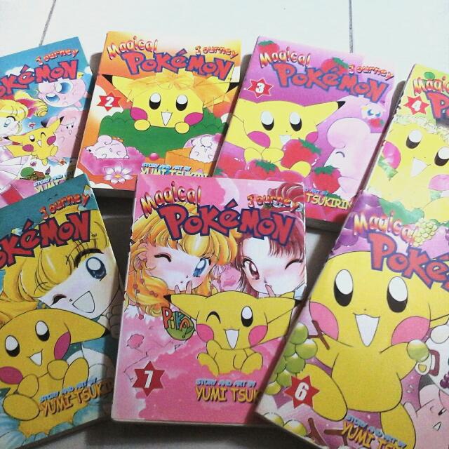 Pokemon Comic : Magical Pokemon Journey Vol . 1 - 7, Hobbies & Toys ...