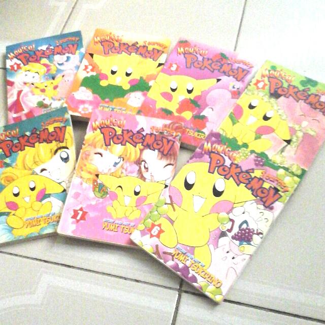Pokemon Comic : Magical Pokemon Journey Vol . 1 - 7, Hobbies & Toys ...