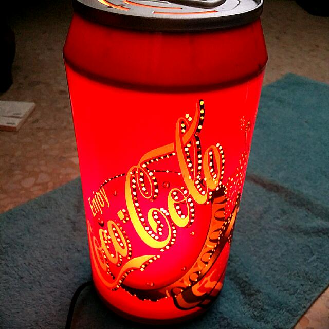 Coca Cola Vogue Vintage Rotating Lamp, Hobbies & Toys, Memorabilia ...