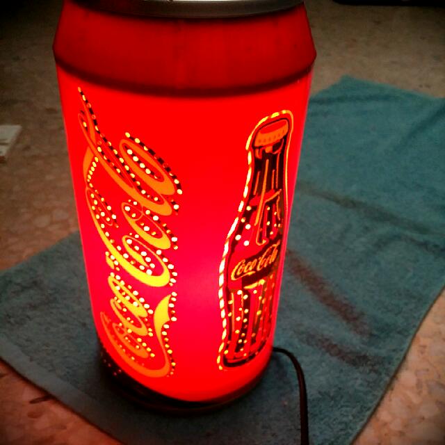 Coca Cola Vogue Vintage Rotating Lamp, Hobbies & Toys, Memorabilia ...