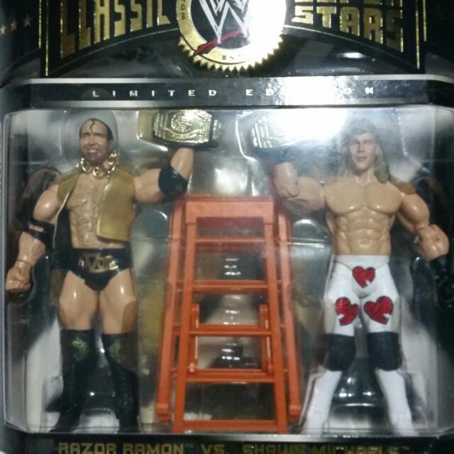Wwe Jakks The Kliq, Triple H Hhh, kelvin Nash Diesel, Scott Hall Razor ...