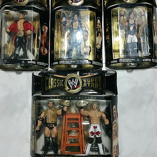 Wwe Jakks The Kliq, Triple H Hhh, kelvin Nash Diesel, Scott Hall Razor ...