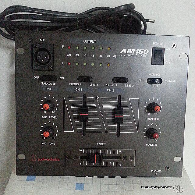 Audio Technica Mixer, Audio, Soundbars, Speakers & Amplifiers on Carousell