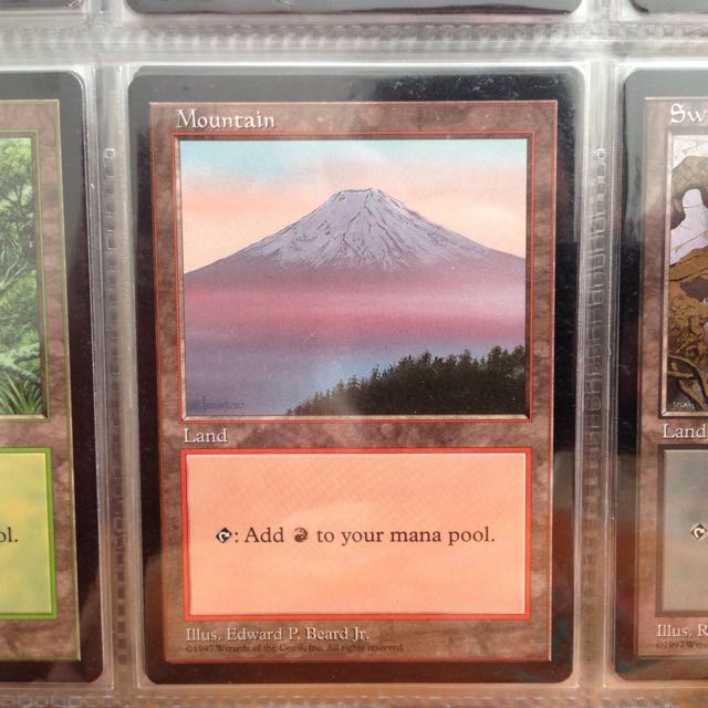 MTG APAC Lands singapore Taiwan Japan magic Cards, Hobbies & Toys, Toys ...