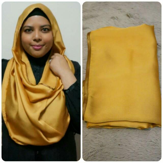 Satin Snood By Maya H., Women's Fashion, Dresses & Sets, Traditional ...