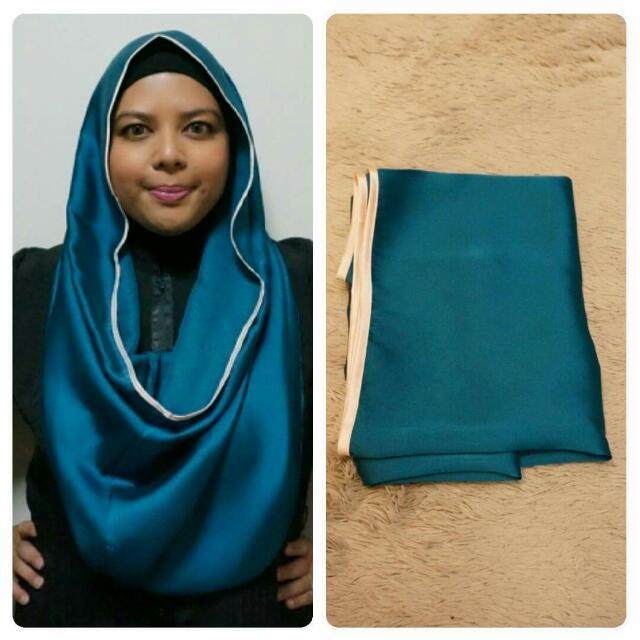 Satin Snood By Maya H., Women's Fashion, Dresses & Sets, Traditional ...
