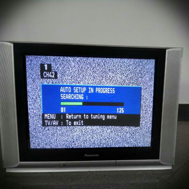 29 Inch Panasonic Flat screen colour CRT TV, TV & Home Appliances, Washing Machines and Dryers ...