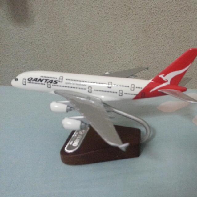 QANTAS Model Airplane, Hobbies & Toys, Toys & Games on Carousell