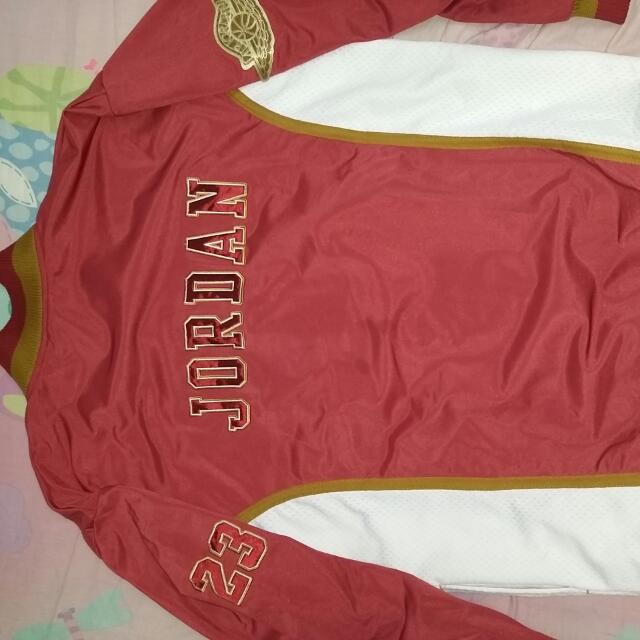 Air Jordan Wings Logo Varsity Jacket, Men's Fashion, Footwear, Sneakers ...