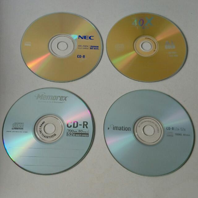CD-R, 50-Disc with Free Casing & Sleeves, Computers & Tech, Parts ...