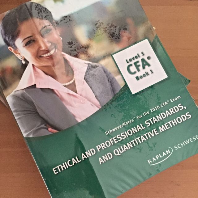 CFA Level 1 Textbooks (complete set) (2010 Edition), Hobbies & Toys ...
