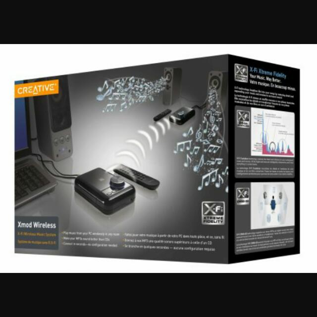 Creative Labs Xmod Wireless Xtreme Fidelity Music System with X-Fi ...