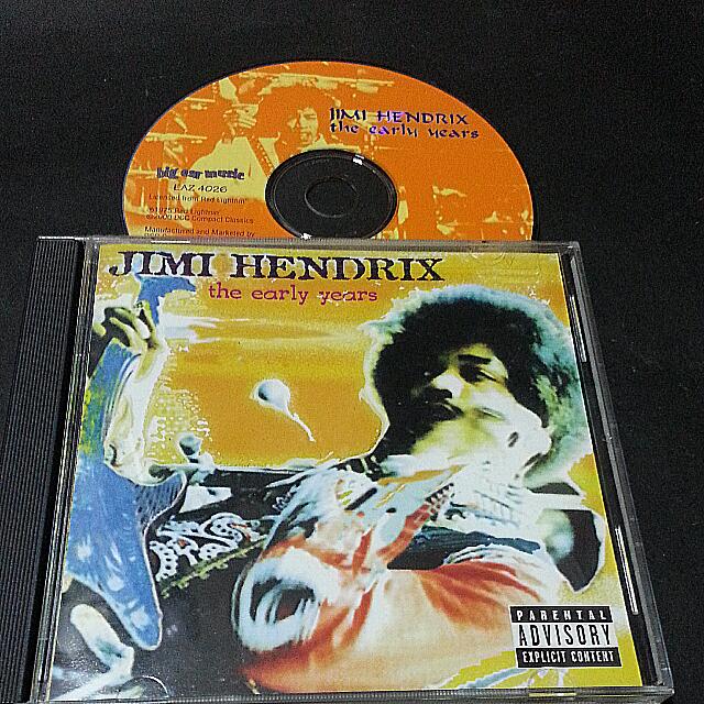 Jimi hendrix (the Early Years) Cd Rock - Rare, Hobbies & Toys, Music ...