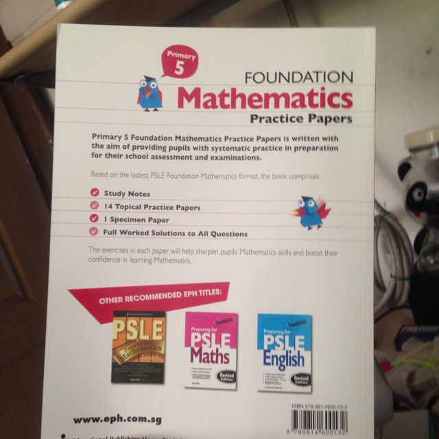 P5 Foundation Math Assessment Book, Hobbies & Toys, Books & Magazines ...