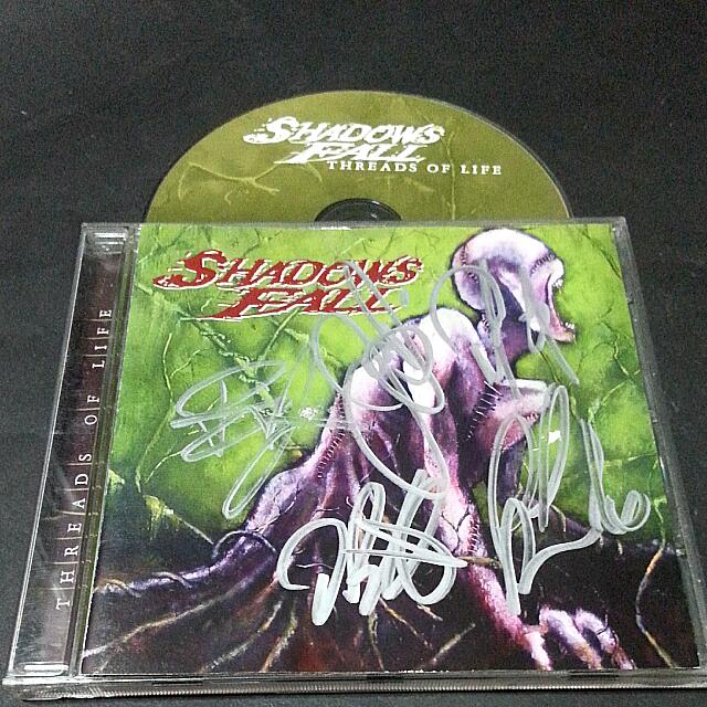 Shadow Fall (Threads Of Life) Cd Signed by All Members - Metal, Hobbies ...