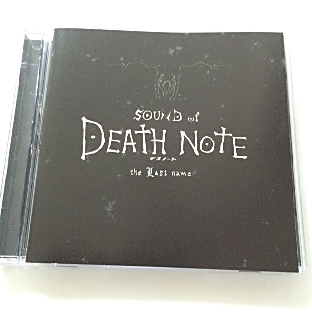 Sound of Death Note ~ Original CD, Hobbies & Toys, Memorabilia ...
