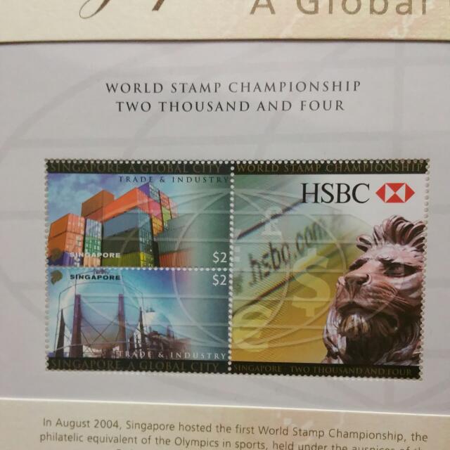 Stamps - Special Singapore, A Global City Stamps - Limited EDITION ...