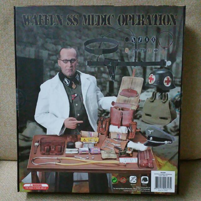 DiD Waffen SS Medic Operation (Hot Toys Sideshow soldier story 3R WWII ...