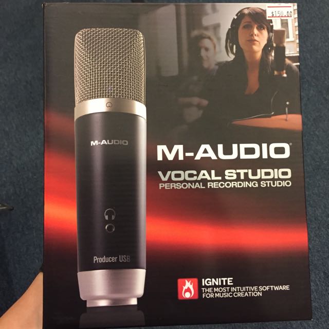 M-Audio Vocal Studio USB Condenser Mic, Audio, Headphones & Headsets on ...