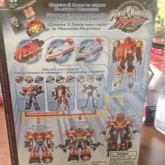 Paleomax Crocodile Megazord RPM Power Rangers, Hobbies & Toys, Toys ...