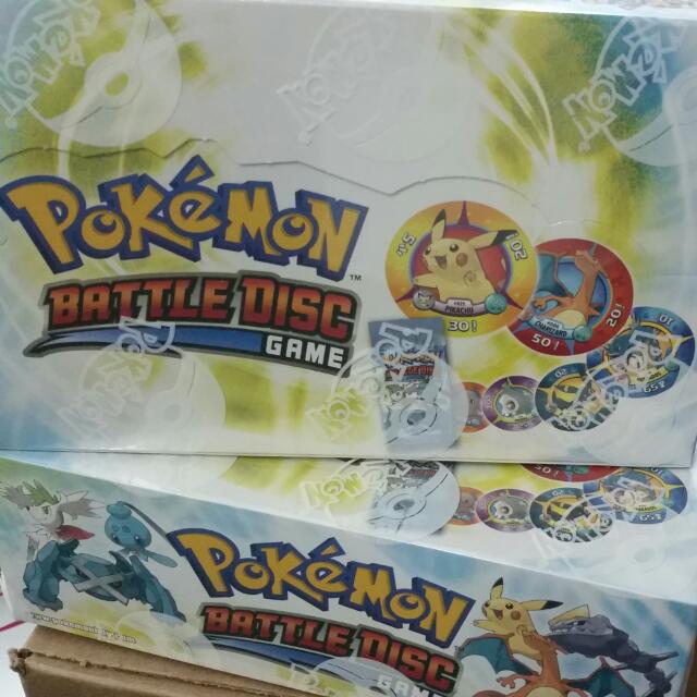 Pokemon Battle Disc Game Booster Box, Hobbies & Toys, Toys & Games on ...