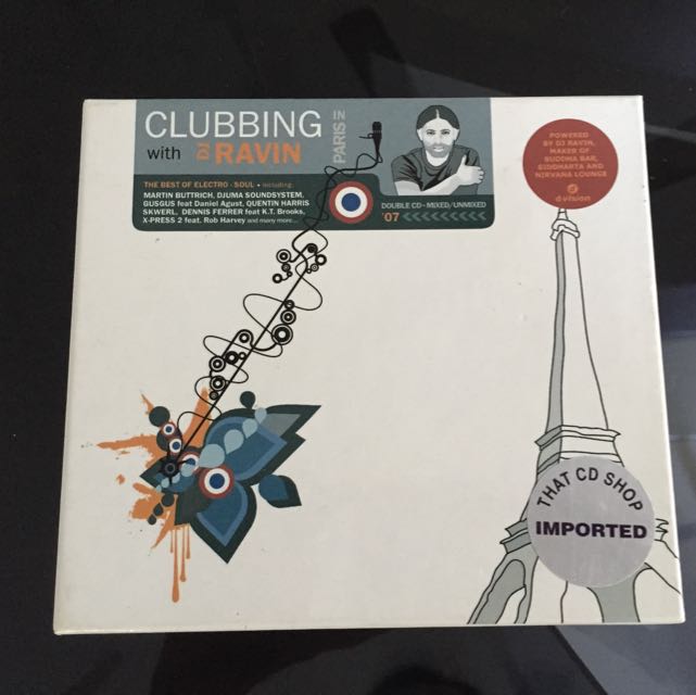 Double CD- Clubbing With DJ Ravin In Paris. Mixed & Unmixed., Hobbies ...
