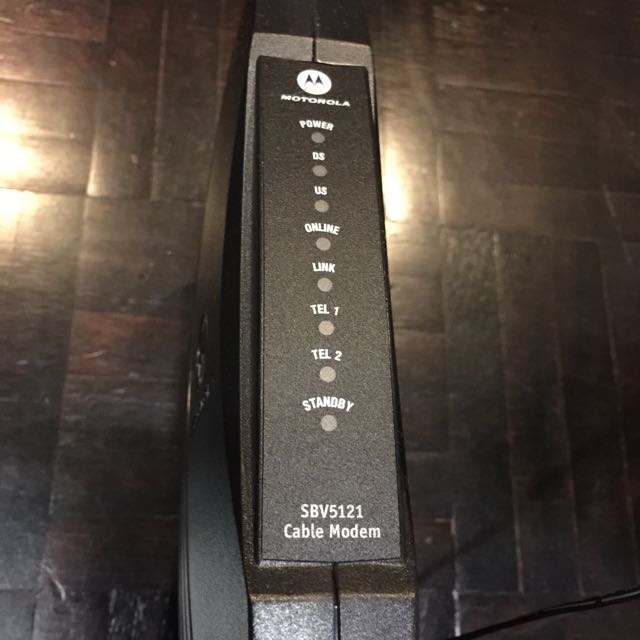 Motorola Cable Modem SBV5121, Computers & Tech, Parts & Accessories ...