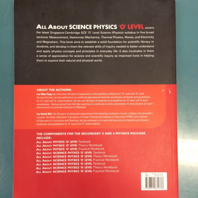 Sec 3 Combined Science Physics Textbook, Hobbies & Toys, Books ...